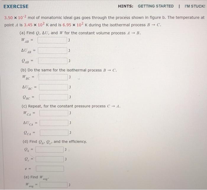 Solved EXERCISE HINTS: GETTING STARTED | I'M STUCK! 3.50 x | Chegg.com