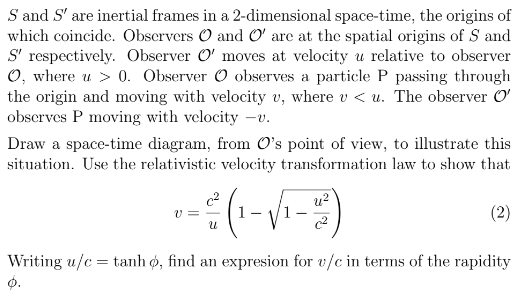 Solved S ﻿and S' ﻿are inertial frames in a 2-dimensional | Chegg.com