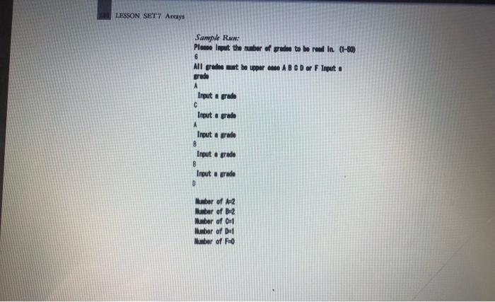 Solved LAB 7.4 Student Generated Code Assignments Option 1: | Chegg.com