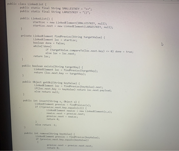 Solved java you have the link code all you need is to add | Chegg.com