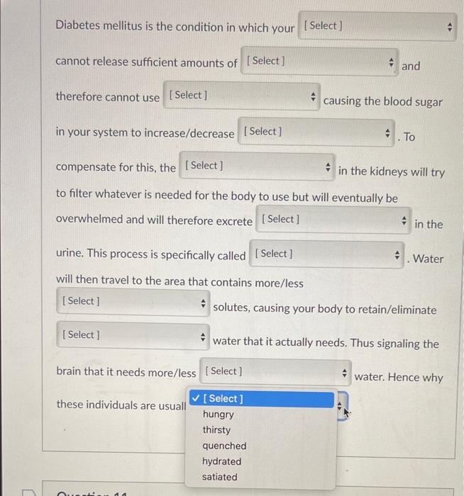 Solved cannot release sufficient amounts of and therefore | Chegg.com