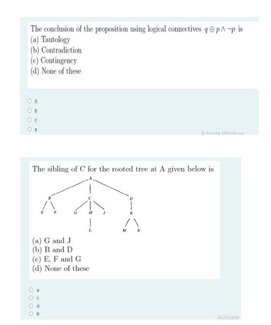 Solved The conclusion of the proposition using logical | Chegg.com