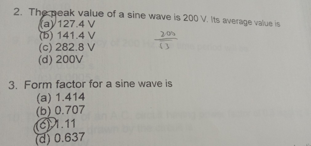 Solved PLS Explain The Sine Wave Average Value Form Factor Chegg solved-pls-explain-the-sine-wave-average-value-form-factor-chegg