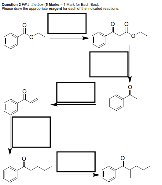 Solved Question 2 ﻿Fill in the box (5 ﻿Marks - 1 ﻿Mark for | Chegg.com