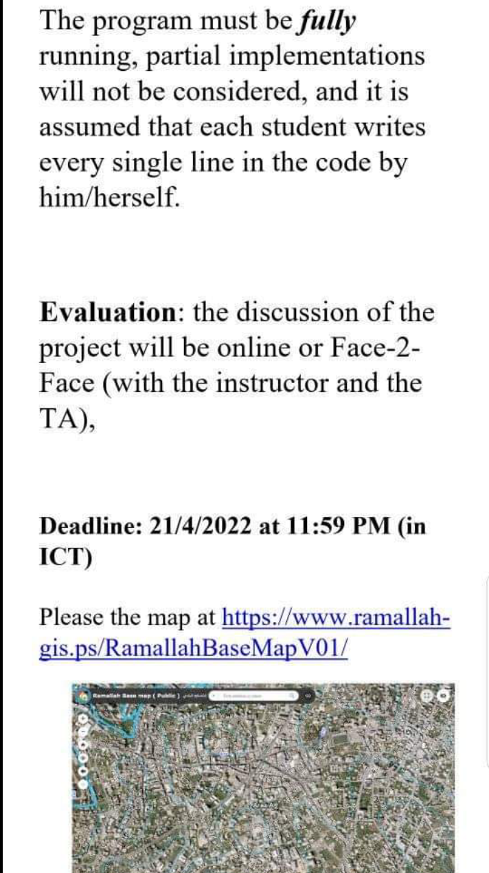 Solved Project Description Develop a simulation program (in | Chegg.com