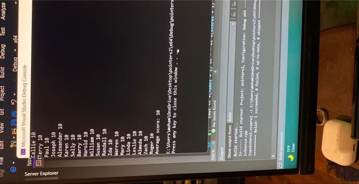 the program isnt reading the file right. everyones | Chegg.com