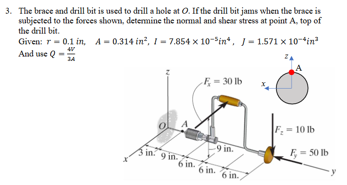 Solved The brace and drill bit is ﻿used to ﻿drill a hole | Chegg.com