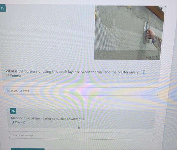 Solved 15 What is the purpose of using this mash layer | Chegg.com