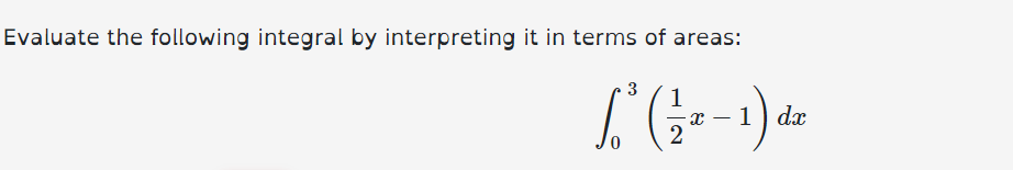 Solved Evaluate the following integral by interpreting it in | Chegg.com