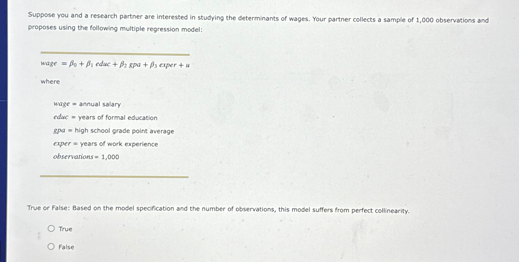 Solved Suppose you and a research partner are interested in | Chegg.com