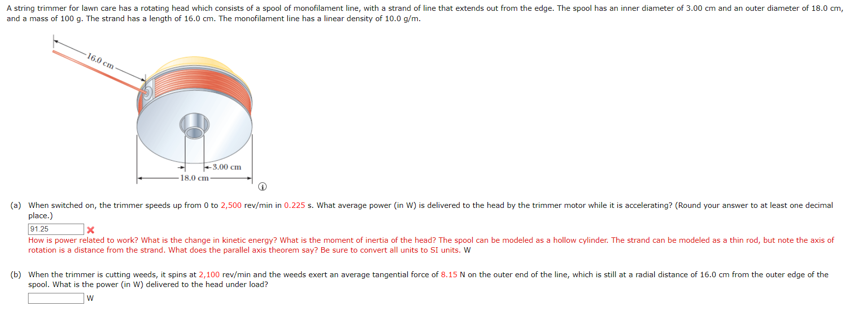 Solved and a mass of 100g. ﻿The strand has a length of | Chegg.com
