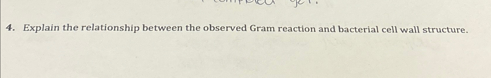 Solved Explain the relationship between the observed Gram | Chegg.com