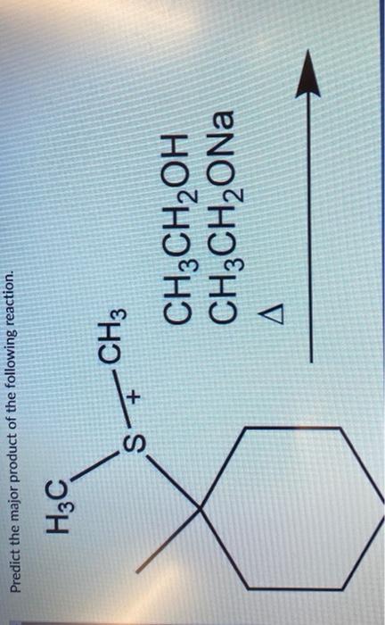 Solved Predict the major product of the following reaction. | Chegg.com