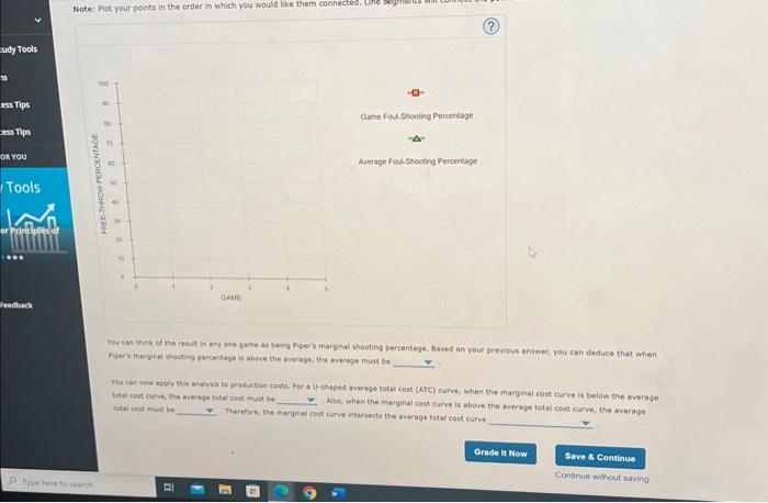 Fill in the columns with Piper's foul-shooting | Chegg.com
