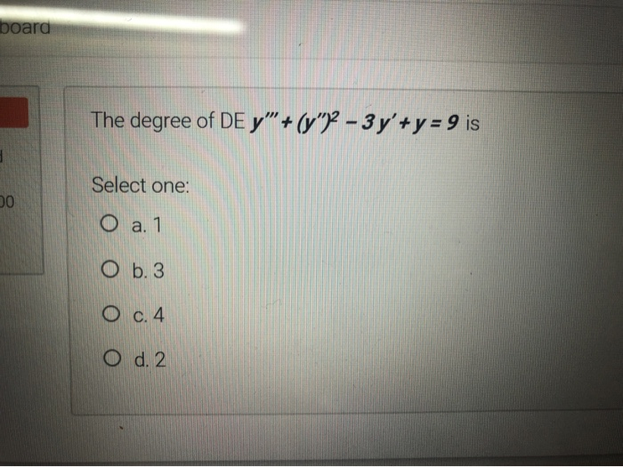 Solved The solution of the differential equation dy – x dx = | Chegg.com