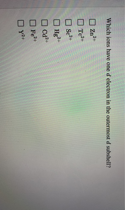 Solved How many exceptions to the standard electron | Chegg.com