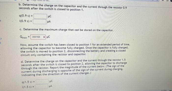 Solved In the circuit diagram below, R = 9 MA, C = 4 pF, and | Chegg.com