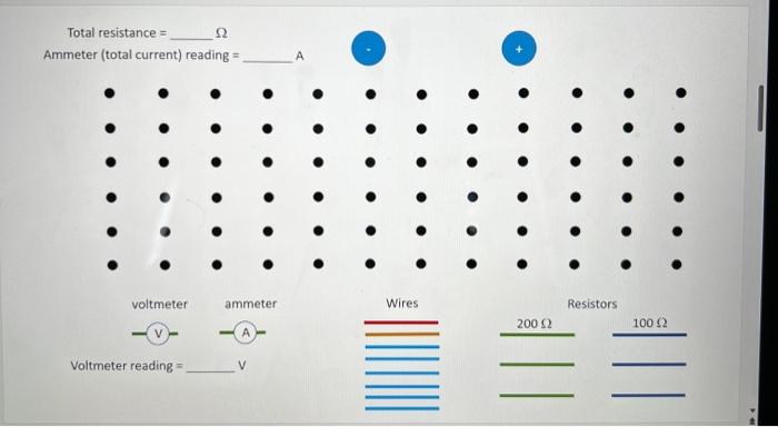 Solved Instructions on designing multiple resistor circuits | Chegg.com