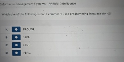 Solved Information Management Systems - ﻿Artificial | Chegg.com