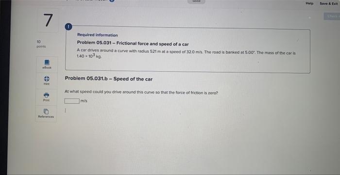 Solved Required information Problem 05.031 - Frictional | Chegg.com