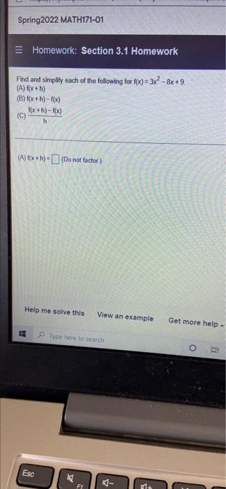 Solved Homework Section 3 1 Homework Question 10 3 1 21