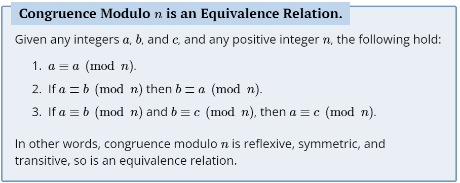 Solved Write proofs for the reflexive, symmetric, | Chegg.com