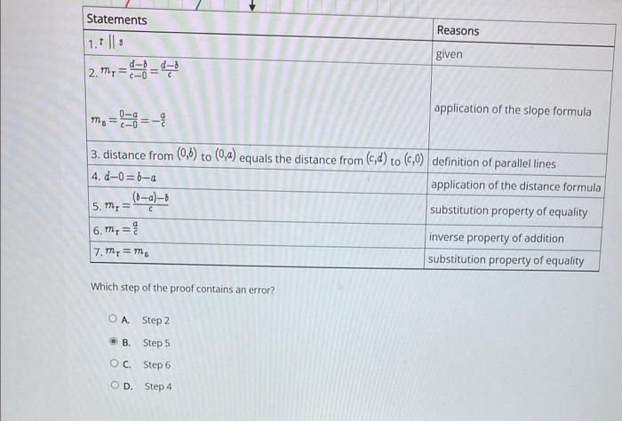 Solved Select the correct answer. Given: 「 || 3 Prove: mr=ms | Chegg.com Solved Select the correct answer. Given: 「 || 3 Prove: mr=ms | Chegg.com