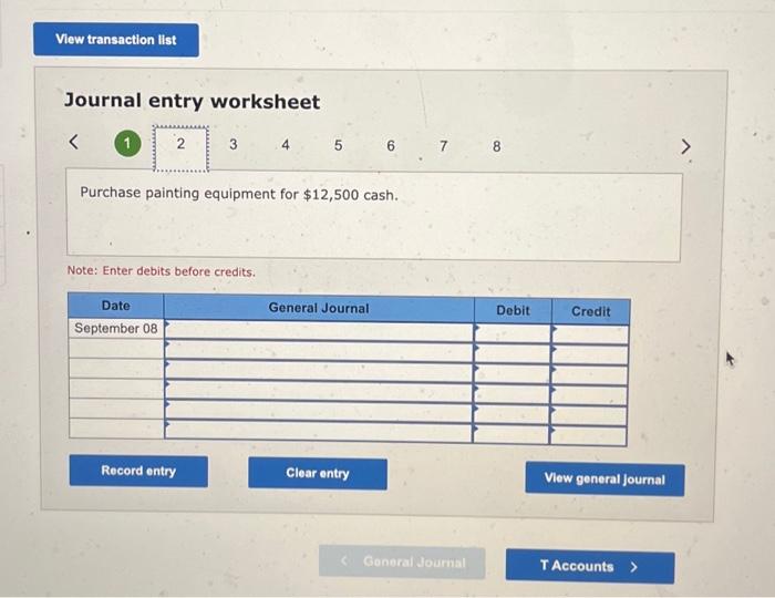 Solved Journal entry worksheet 56 Purchase office supplies | Chegg.com