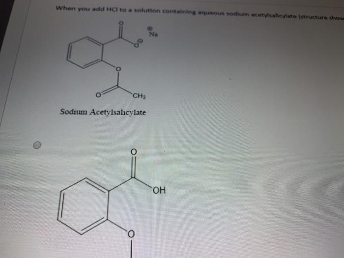 Solved Question 3 When you add HCl to a solution containing | Chegg.com