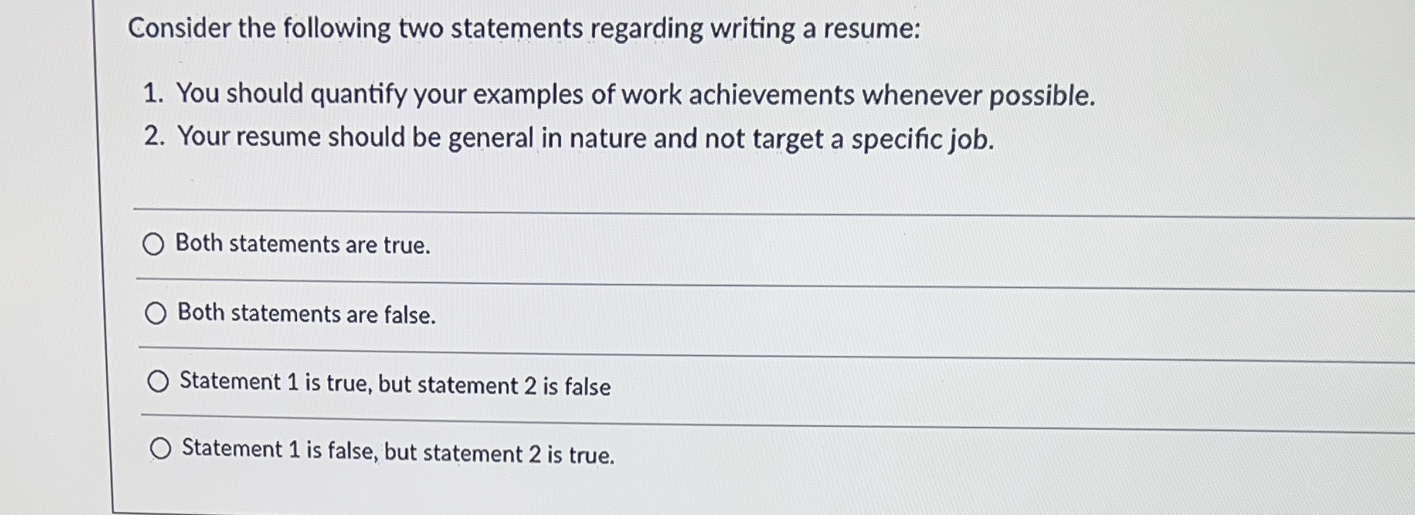 Solved Consider the following two statements regarding | Chegg.com