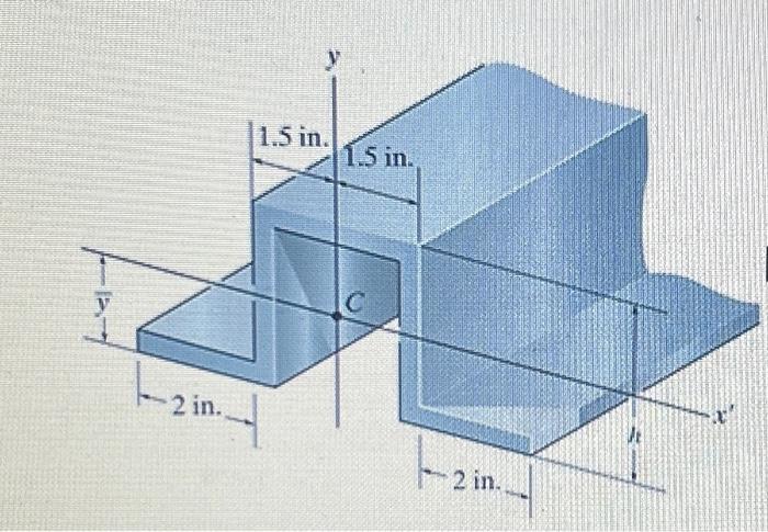 Solved Consider the wing channel in (Figure 1) with h=2.8 | Chegg.com