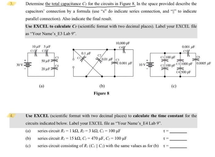 Solved Determine the total capacitance CT for the circuits | Chegg.com