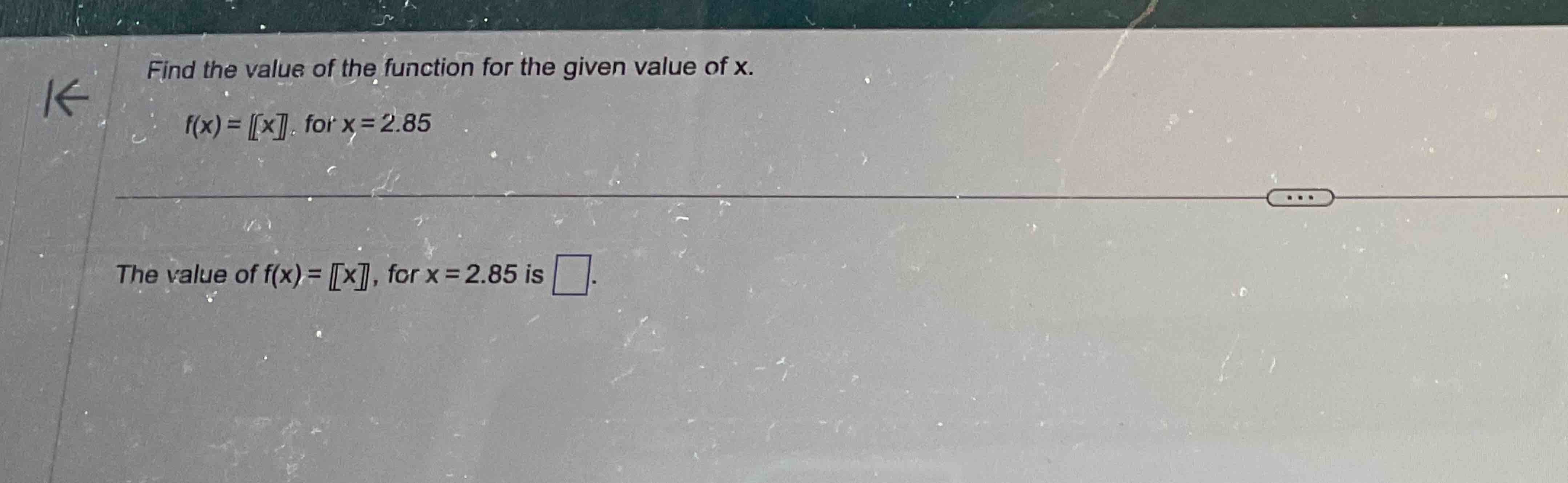 Solved Find the value of ﻿the function for the given value | Chegg.com