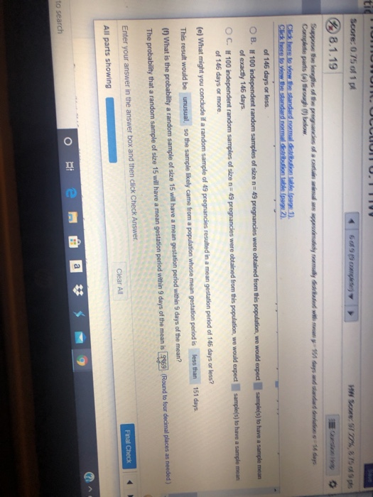 Solved tic MUWUN UCUNT UT Score: 0.75 of 1 8.1.19 HWEST 77% | Chegg.com