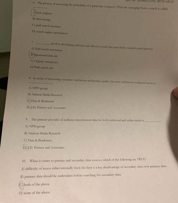 Solved NAME: TUDI 1. Data previously collected for purposes | Chegg.com