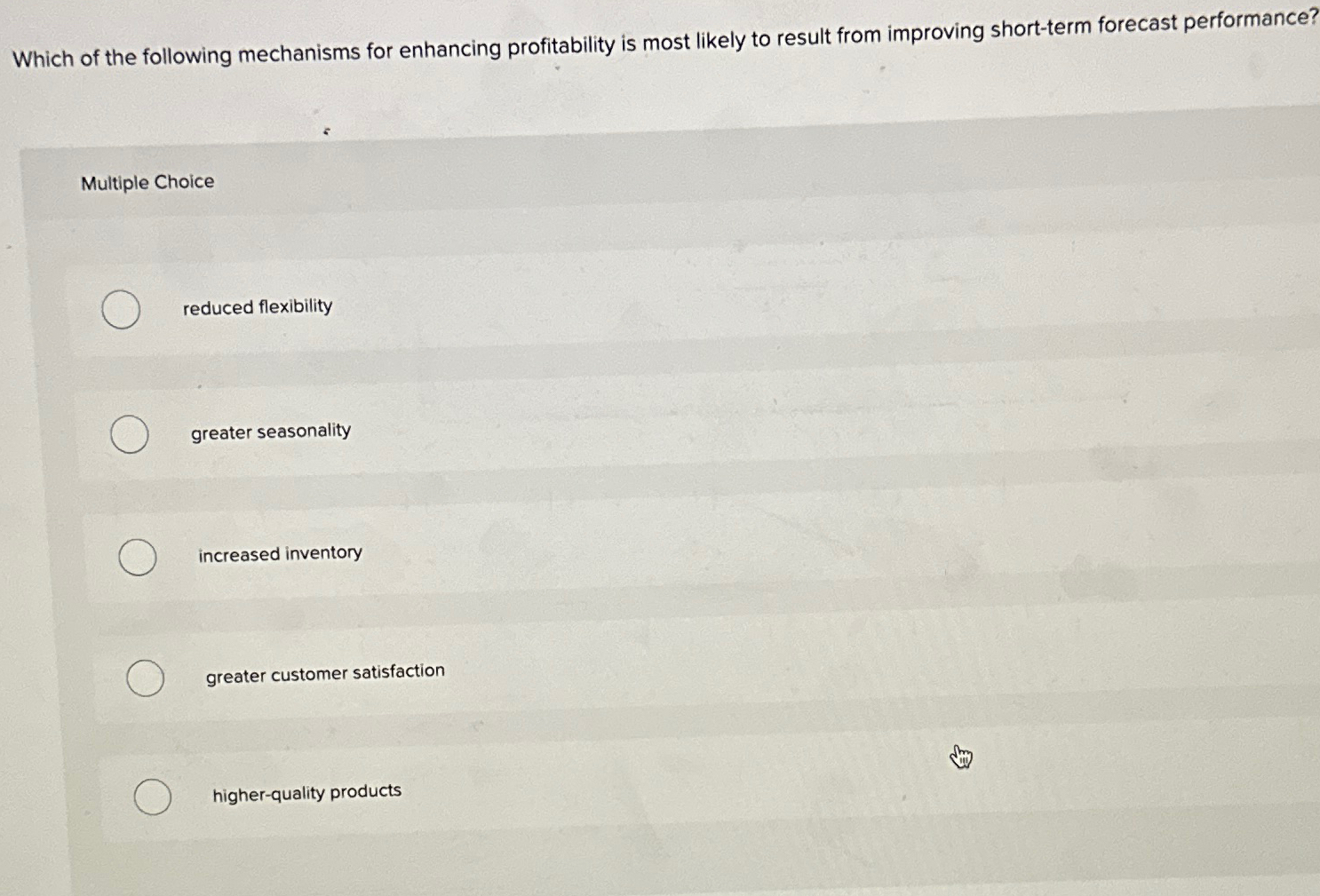Solved Which of the following mechanisms for enhancing | Chegg.com