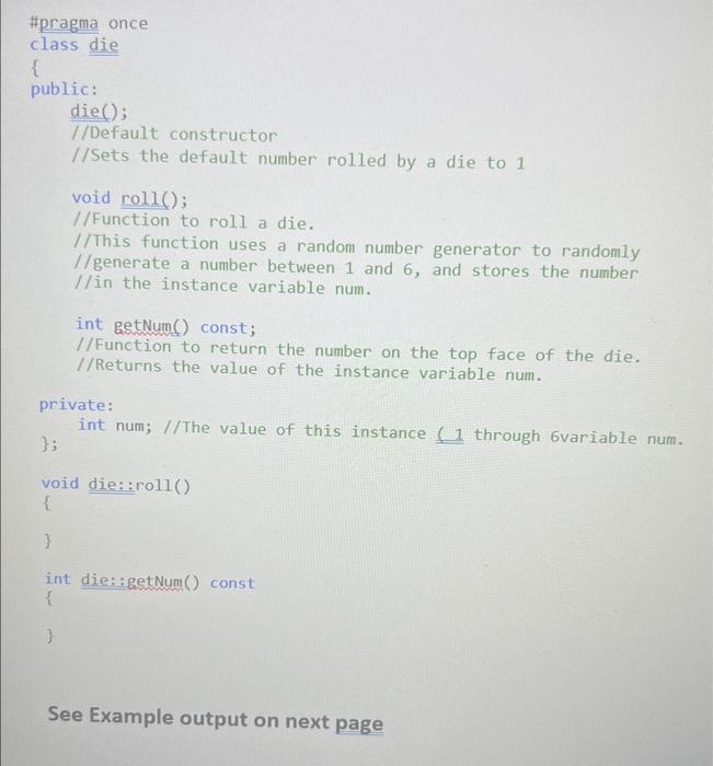 Solved Exercise L1 1 Chapter 10 Classes And Data Abstraction