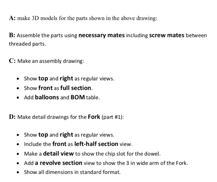 Solved Parts of the connecting bar are shown below. | Chegg.com