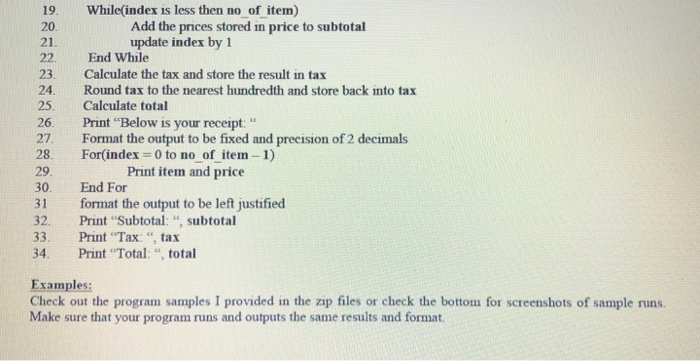 Solved Problem: ??? Your task: implement in CH the algorithm | Chegg.com