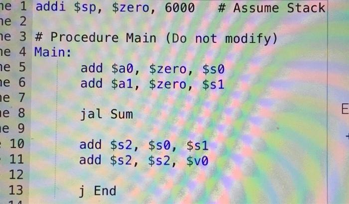 Solved Given the following program and the mapping of | Chegg.com