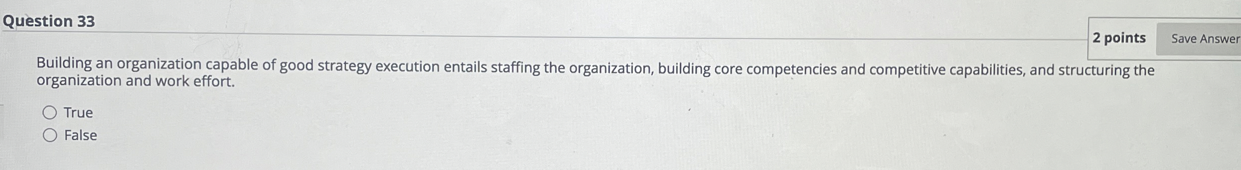 Solved Question 332 ﻿pointsBuilding an organization capable | Chegg.com