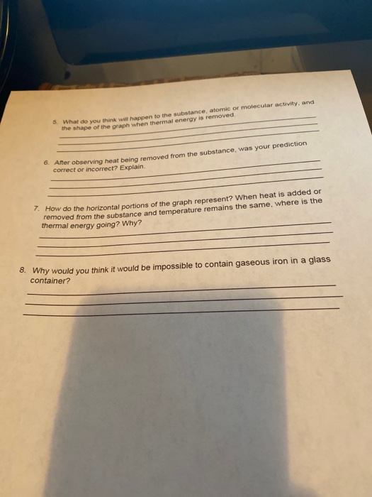 Solved PHASE CHAGES LAB (This is a Glencoe Virtual Lab) Name | Chegg.com