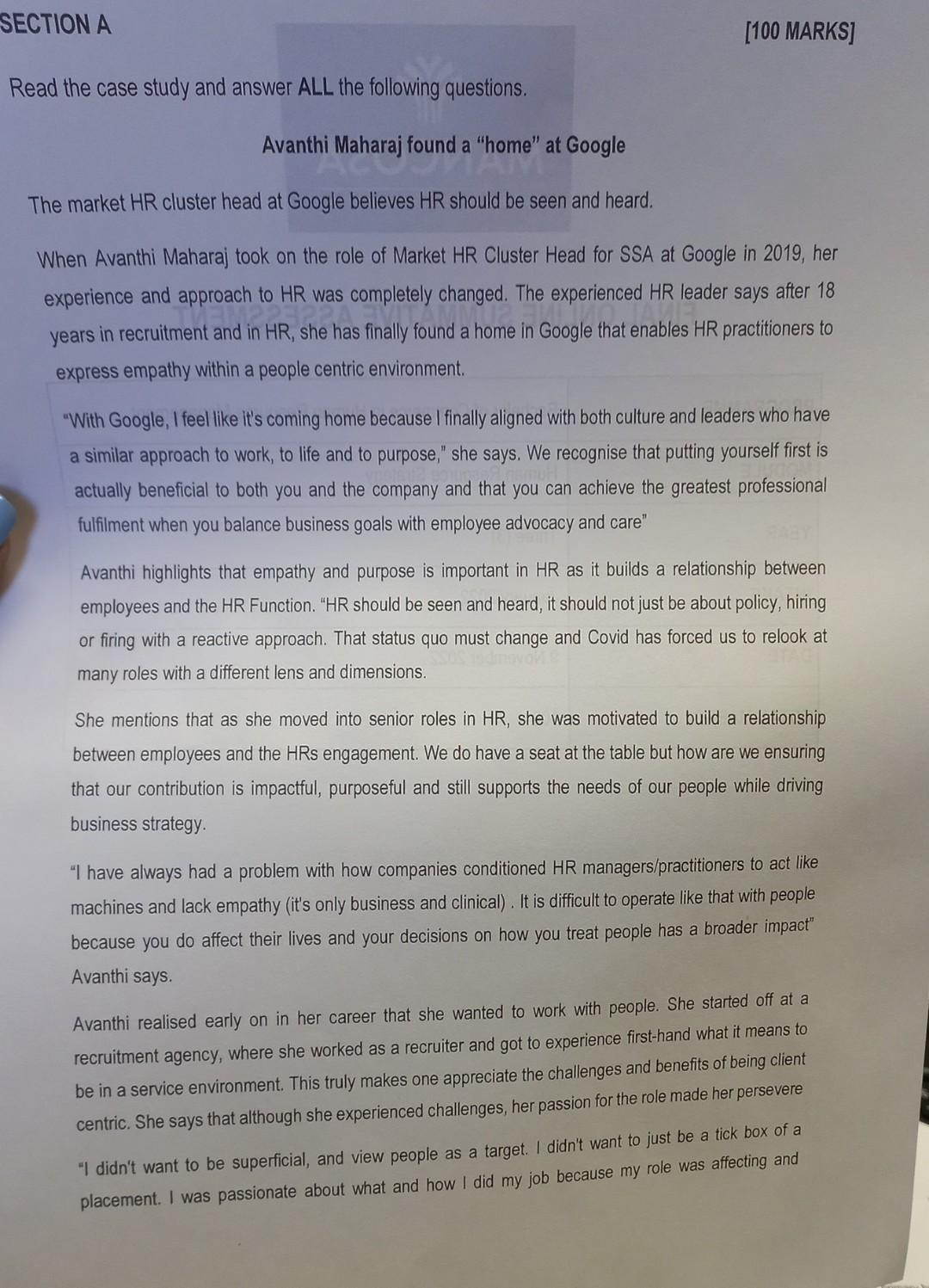 Solved using relevant examples discuss four(4) employment | Chegg.com