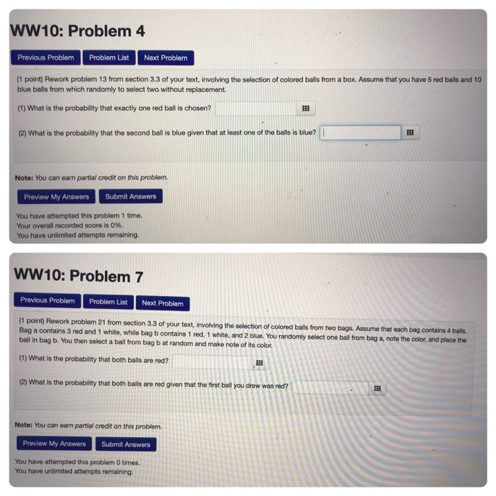 Solved WW10: Problem 4 Previous Problem Problem List Next | Chegg.com