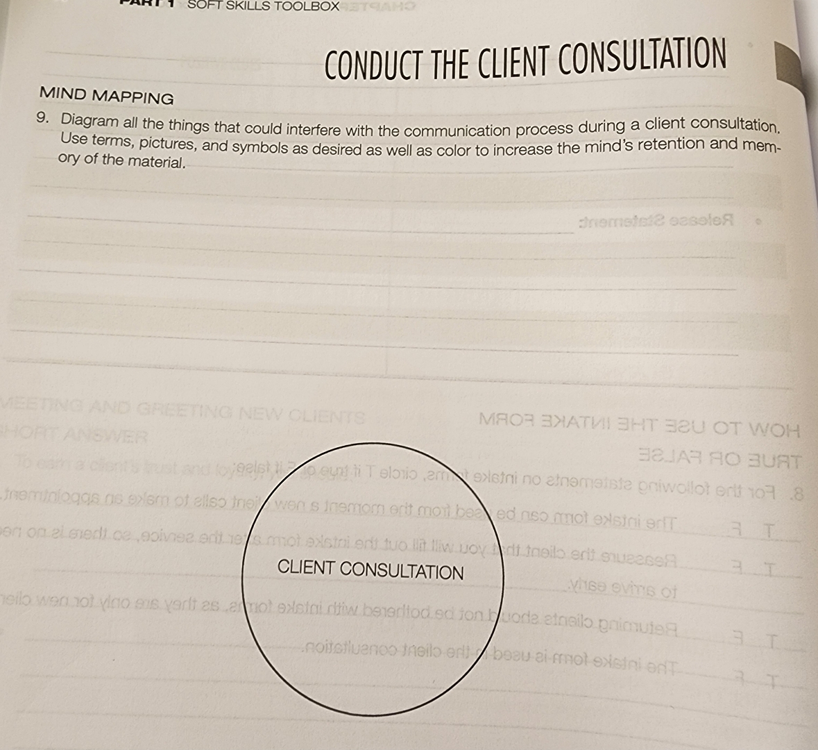 Solved CONDUCT THE CLIENT CONSULTATIONMIND MAPPING9. | Chegg.com