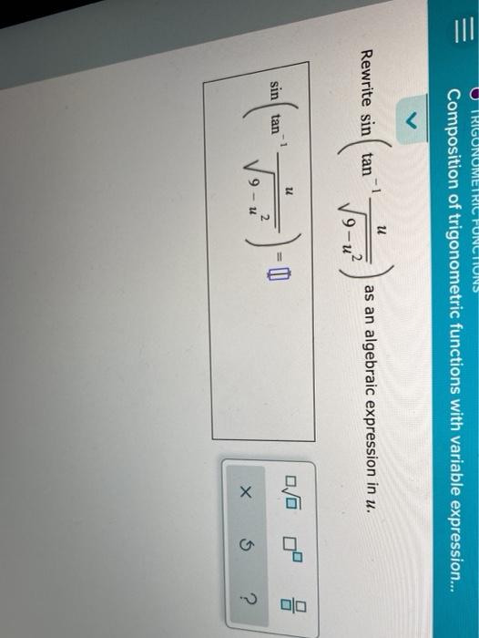 Solved TRIGONOMETRIC FUNCTIONS Composition of trigonometric | Chegg.com