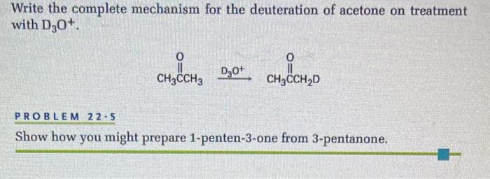 Solved PROBLEM 22.1 Draw structures for the enol tautomers | Chegg.com