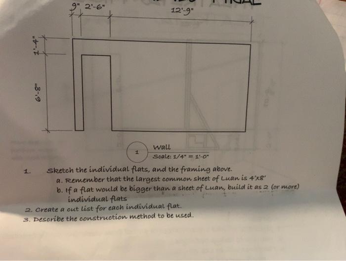 INSTRUCTIONS: 1. Look at the above rendering and | Chegg.com