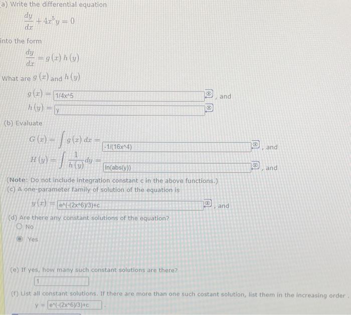 PLEASE ANSWER ALL PARTS | Chegg.com