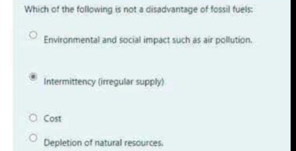 Solved Which of the following is not a disadvantage of | Chegg.com